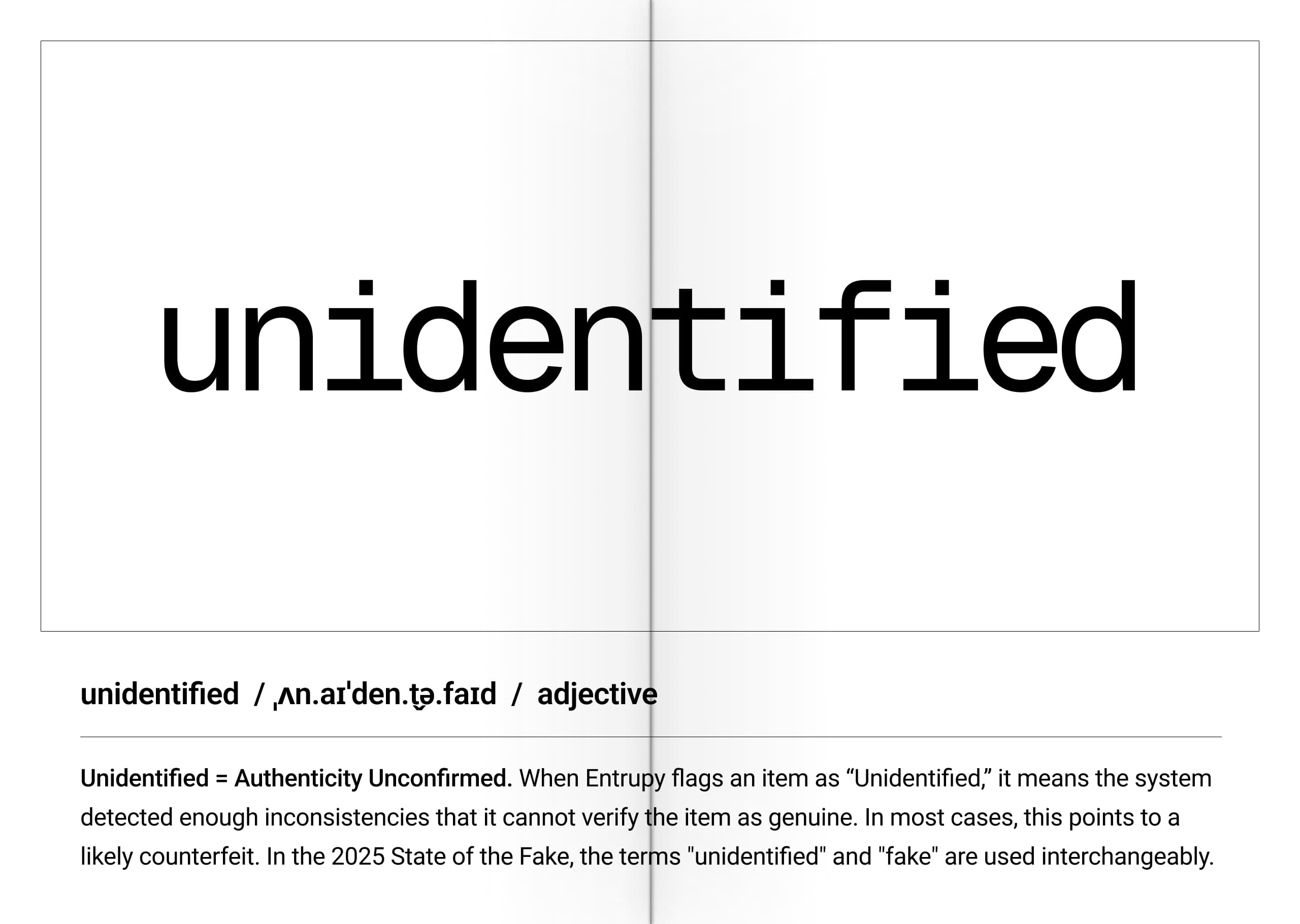 State of the Fake Report - 2025 | Entrupy